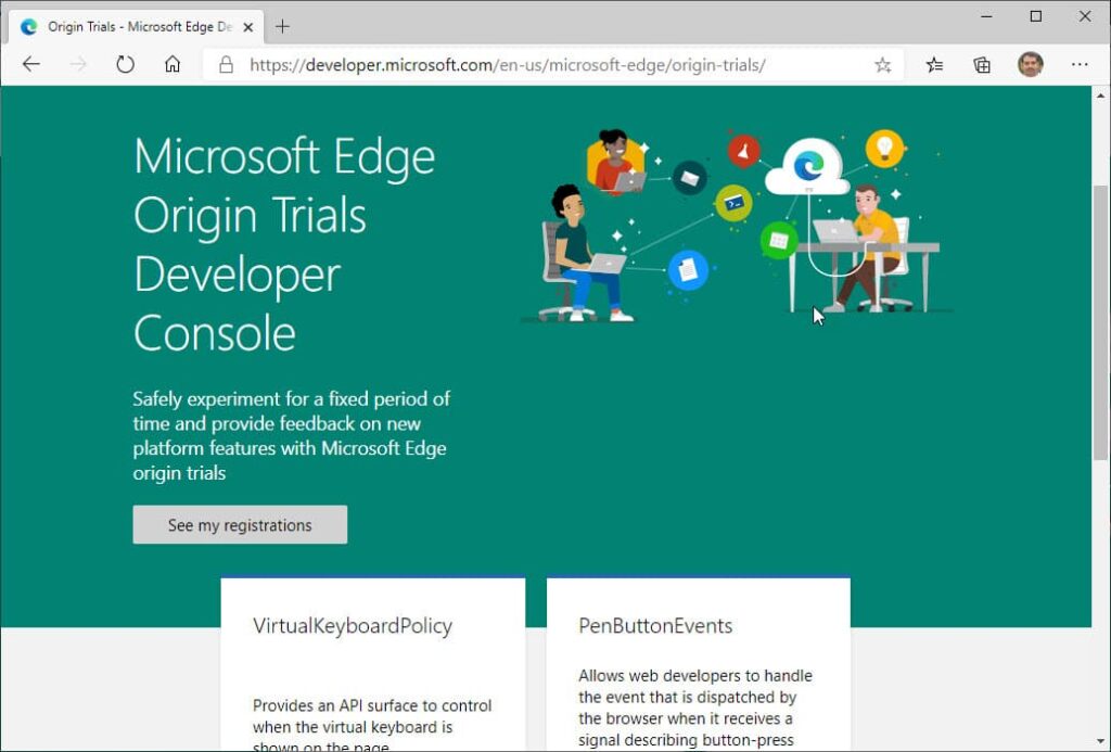 Microsoft Edge Origin Trials are now available for developers - Techdows